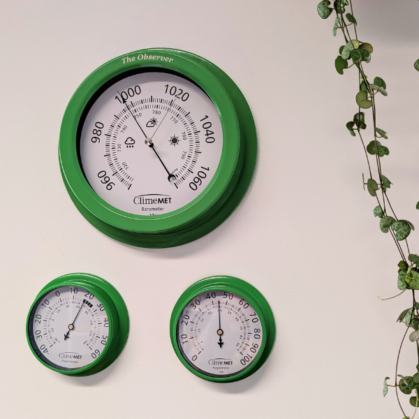 ClimeMET "The Observer" Combined Weather Dial Set - Metcheck